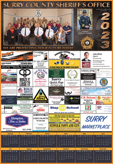 Back The Blue Publications · Sheriff Calendars And Police Calendars