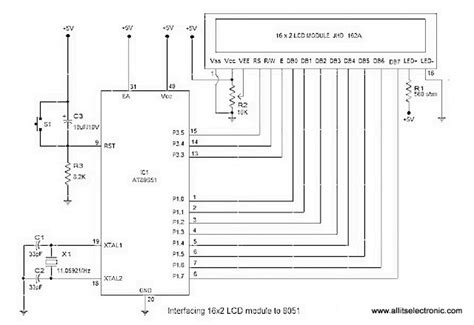 All Its Electronics Interfacing X LCD With