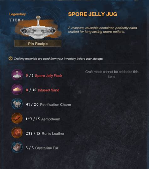 [bug] Spore Jelly Jug Being Consumed On Potion Craft R Newworldgame