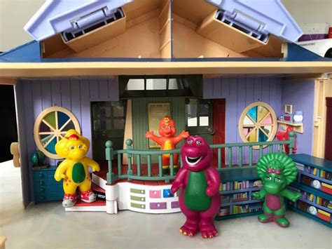 Barney And Friends Folding House Train Station Lyons 49 Off