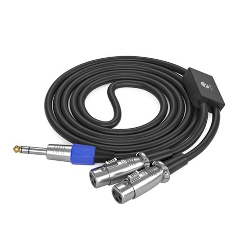 Mm To Double Pin Aux Cable Mm Amplifiers Mixing Consoles Extension Cord Walmart Com