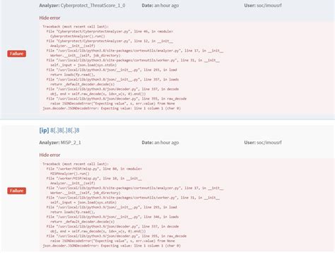 can t run any analyzer · issue 353 · thehive project cortex · github