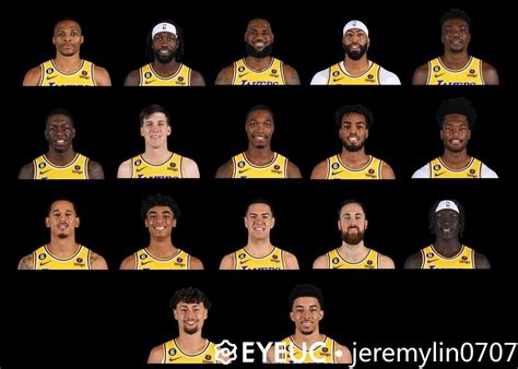Nba 2k23 Los Angeles Lakers 2023 Headshots