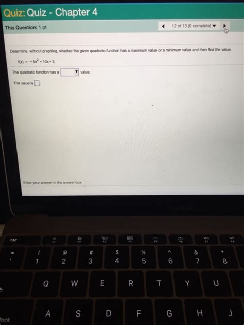 Solved Determine Without Graphing Whether The Given Chegg