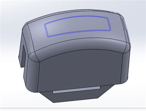 Difficulty With Extrude Cut Onto Curved Surface R Solidworks