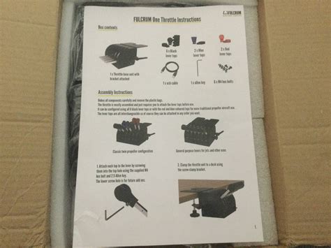 Fulcrum Throttle Quadrant Hardware And Peripherals Microsoft Flight Simulator Forums