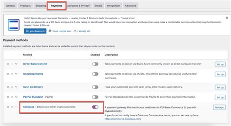 coinbase commerce woocommerce integration guide and my experience