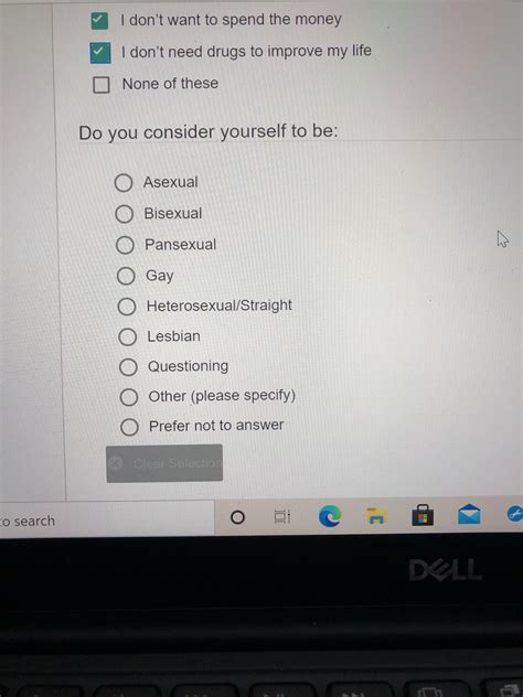 I Was Filling Out A Survey For My College And When Asked For My Sexuality I Was So Happy To See