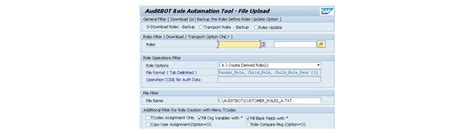 Automate Sap Roles Creation And Manage Easily Auditbot User Role Automation Tool For Sap