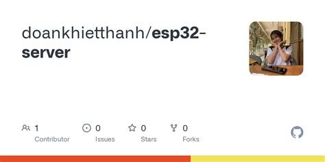 github doankhietthanh esp32 server