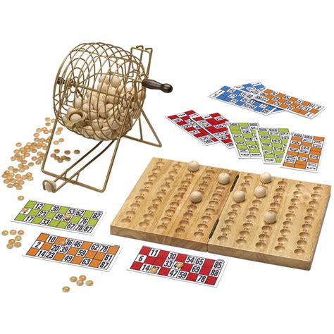 Bingo Bombo MetÁlico 90 Bolas Naipe Juegos