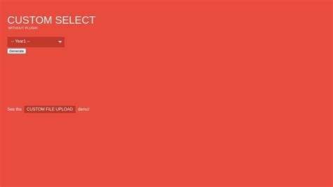 Custom Select Menu
