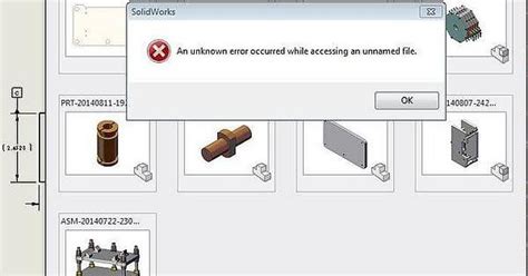 When Sw Gives Specific Error Messages Rsolidworks