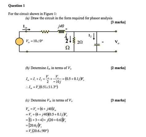 Solved Can You Explin How He Gets Part C Using Kvl Im Con
