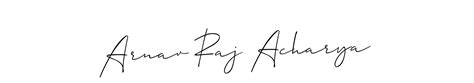 81 Arnav Raj Acharya Name Signature Style Ideas Fine Digital Signature