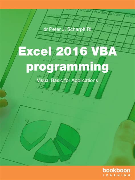 Excel 2016 Vba Programming | PDF | Microsoft Excel | Visual Basic For Applications
