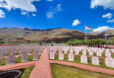 The Kargil War Memorial In Drass Ladakh
