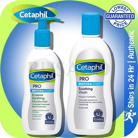 🔥in Stock🔥 296ml Cetaphil Pro Restoraderm Eczema Soothing Moisturizer