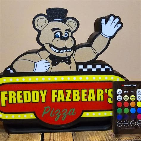Five Nights At Freddys Sign Etsy