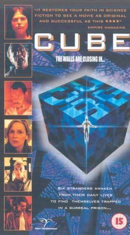 Cube Vhs 1998 Nicole De Boer Maurice Dean Wint David Hewlett