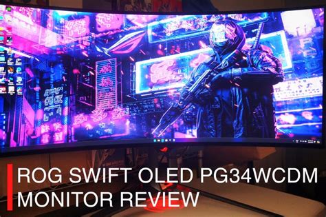 Asus Rog Swift Oled Pg Wcdm Review A Flexible Gaming Monitor With Loads In Store Digital Reg