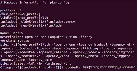 【opencv】在linux下用opencv写函数并封装成so库linux So依赖opencv Csdn博客