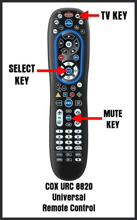 How To Program COX URC Remote Control Codes For Universal Remotes