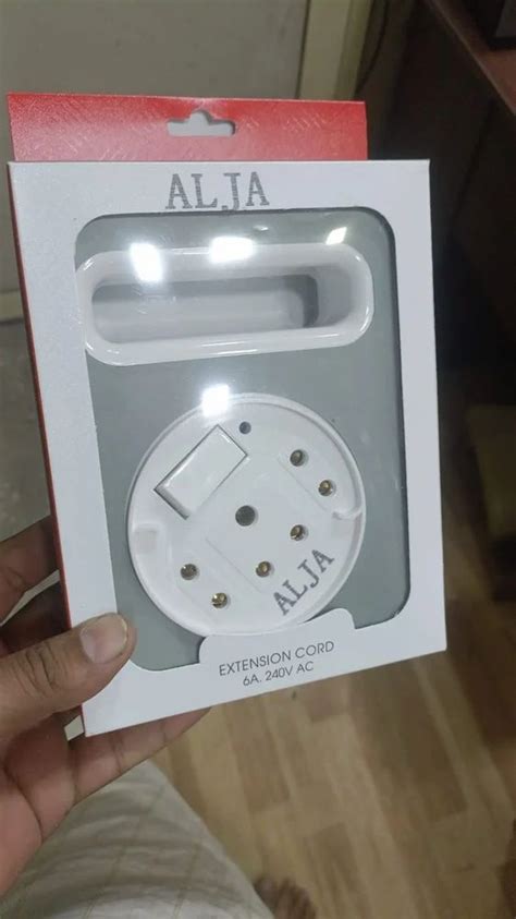 Ruby Flex Box Square 6 Amp 23 Pin Socket With 1 Switch 4 Mtr Cable