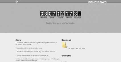 Best JQuery Countdown Timer Plugins Code Geekz