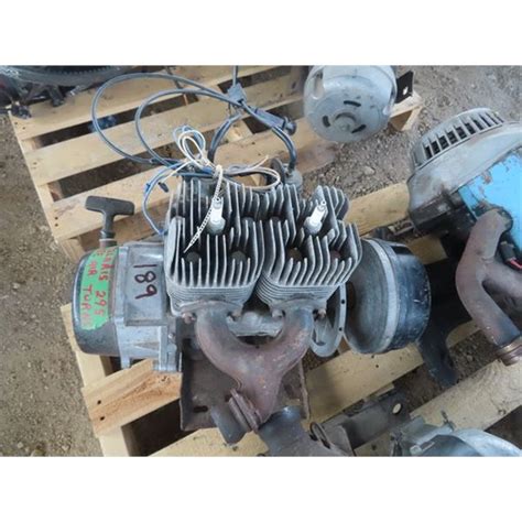 Polaris 295 Free Air 2 Cyl Snowmobile Engine Turns Over