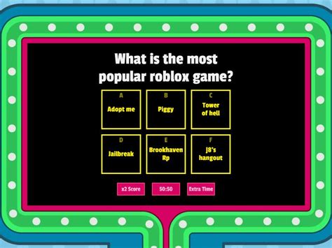 Roblox Quiz Gameshow Quiz