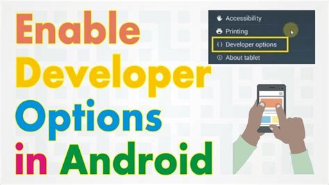 Enable Developer Options In Android Settings Development Enabling