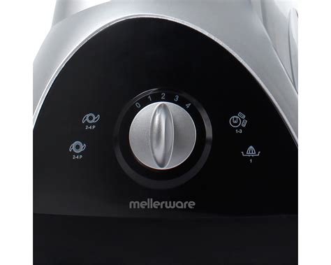 Mellerware Food Processor 5 Speed Plastic Grey 15l 500w Maestro