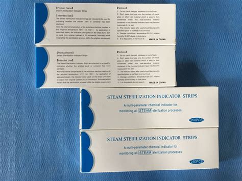 Steam Sterilization Indicator Strip Label Medical Disposable Steamsteam