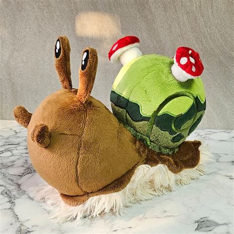 Snail Plush Etsy