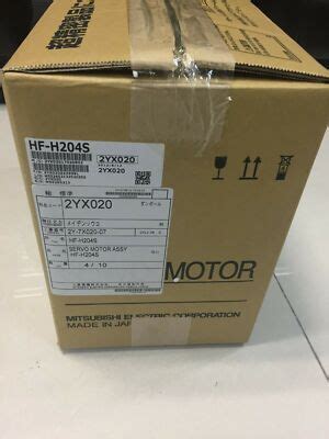 1pc New Mitsubishi Hf H204s Servo Motor Hfh204s In Box Fast Ship Ebay