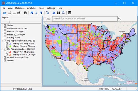 Visual Data Analytics Vda Desktop Gis