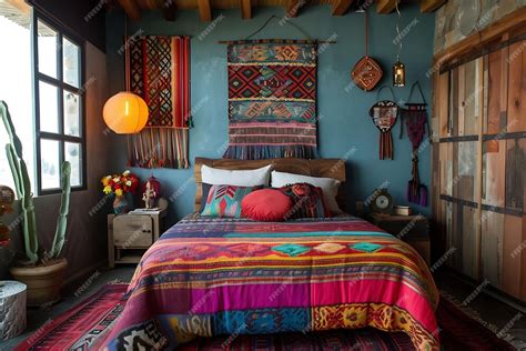 Premium Photo Interior Of Eclectic Peruvian Bedroom Interior Design