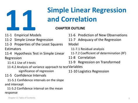 PPT Simple Linear Regression In Engineering And Science PowerPoint Presentation ID
