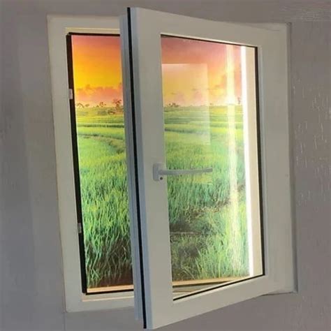 Single Glanza Glass Hinged Upvc Window At ₹ 450sq Ft Unplasticized