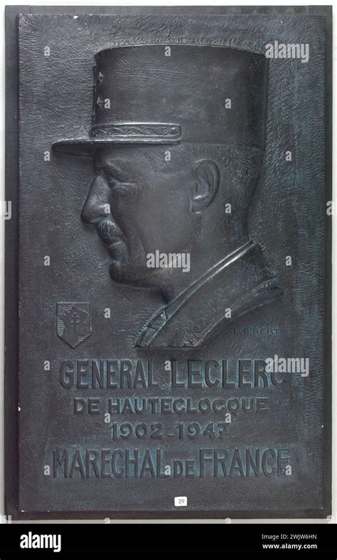 Lucien Gibert 1904 1988 Bas Relief Zum 30 Jahrestag Des