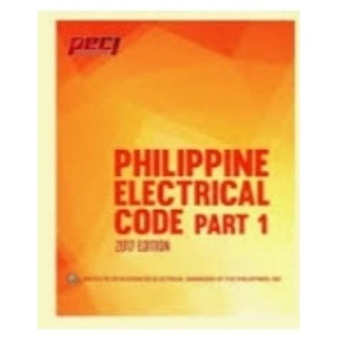 Philippine Electrical Code Part 1 2017 Edition Lazada Ph