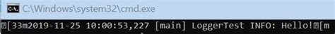 Java Log4j 2 How To Enable Ansi Colours On Windows Console Stack