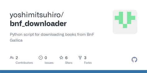 Github Yoshimitsuhirobnfdownloader Python Script For Downloading Books From Bnf Gallica