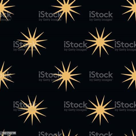 벡터 플랫 손은 별 태양으로 매끄러운 패턴을 그렸습니다 평면 벡터 히피 Boho 그림입니다 1960 1969 년에 대한 스톡 벡터 아트 및 기타 이미지 Istock