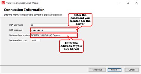 How To Set Up A Sql Server Database For Primavera P6 Professional