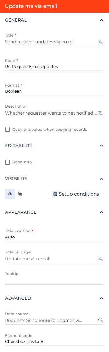 Set Up A Checkbox Field Creatio Academy