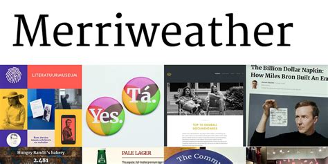 Merriweather In Use Fonts In Use