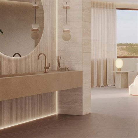 100320226 Porcelanosa Roma Marfil Tile 596 X 120cm Tiles And