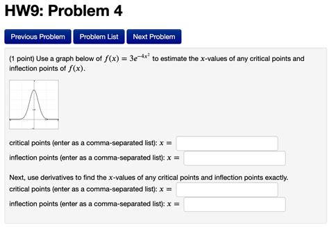 solved hw9 problem 4 previous problem problem list next